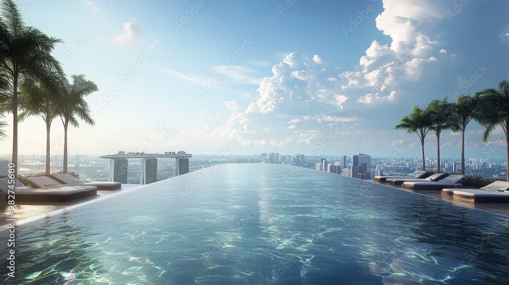 The SkyPark at Marina Bay Sands offers breathtaking views of Singapore ...