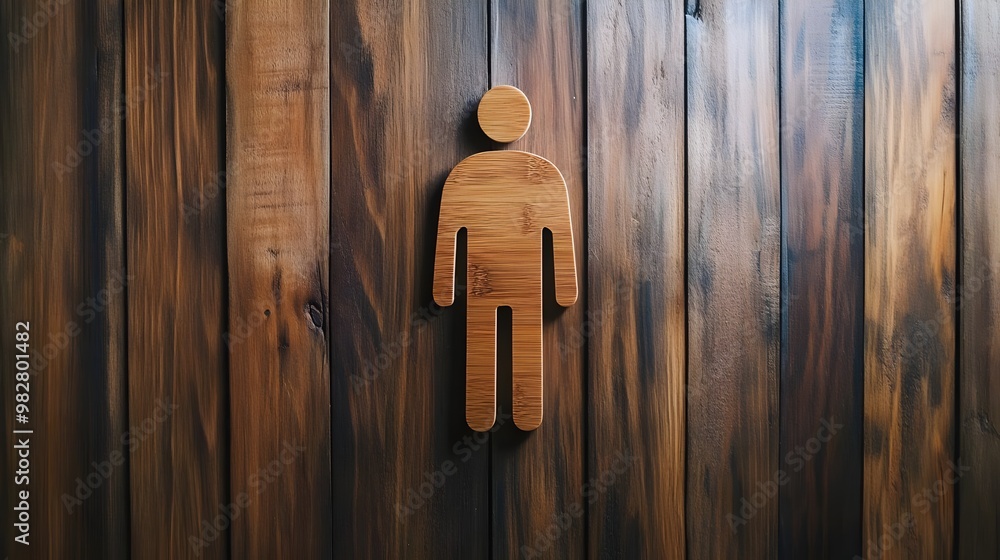 male/men toilet wc symbol. The logo for tell people this washroom or ...