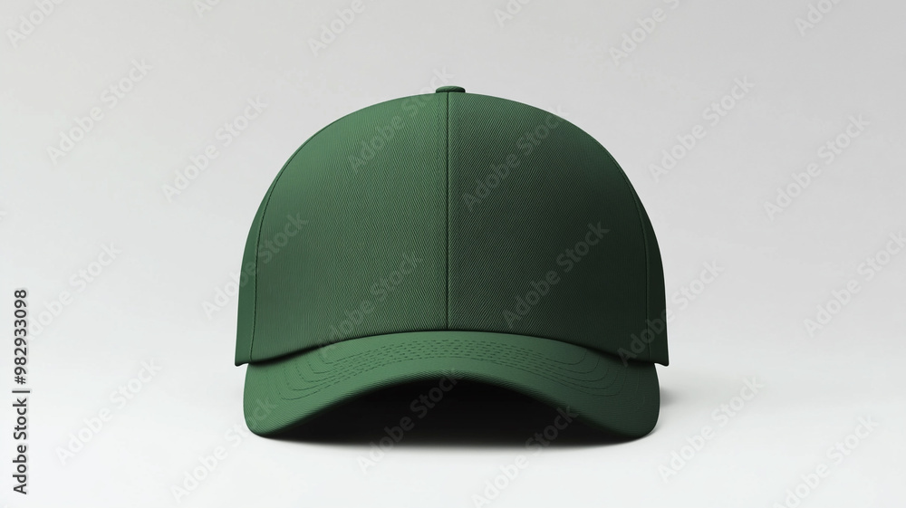blank green cap mockup for design presentation mockup or print ...