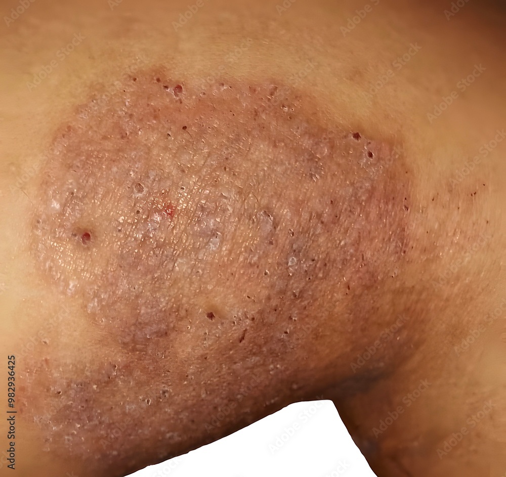 Dermatophytosis, also known as tinea and ringworm, a fungal infection ...