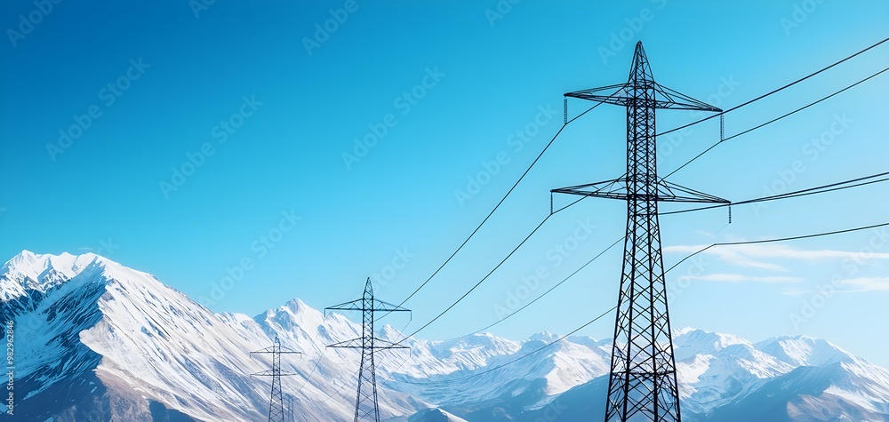 High-voltage power lines managed by the smart grid - A landscape view ...