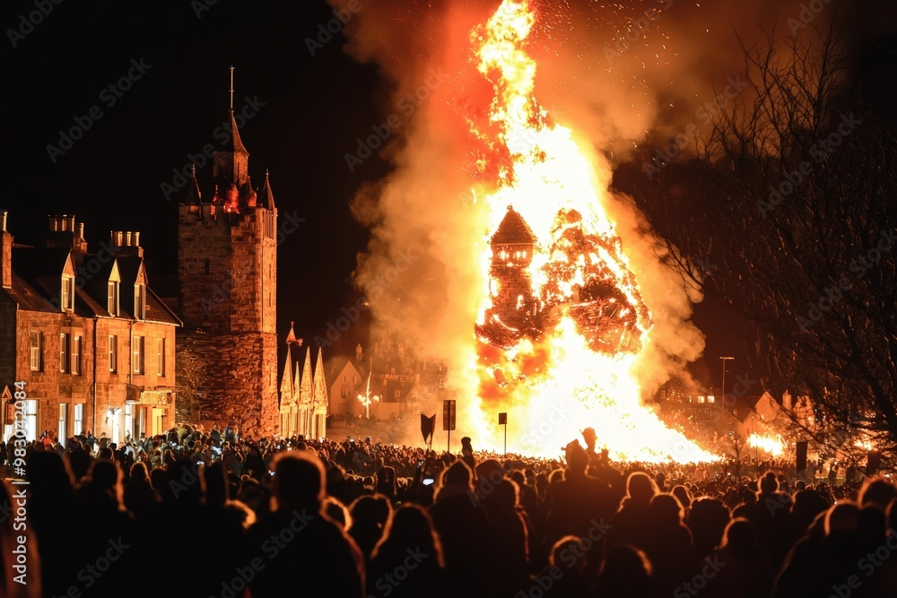 Scottish Hogmanay Celebration with Traditional Music, Dance, and ...
