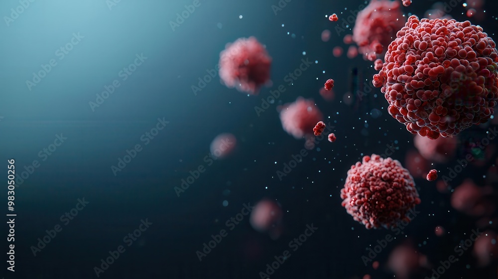 Healthy lymph nodes transitioning to cancerous state, step-by-step ...