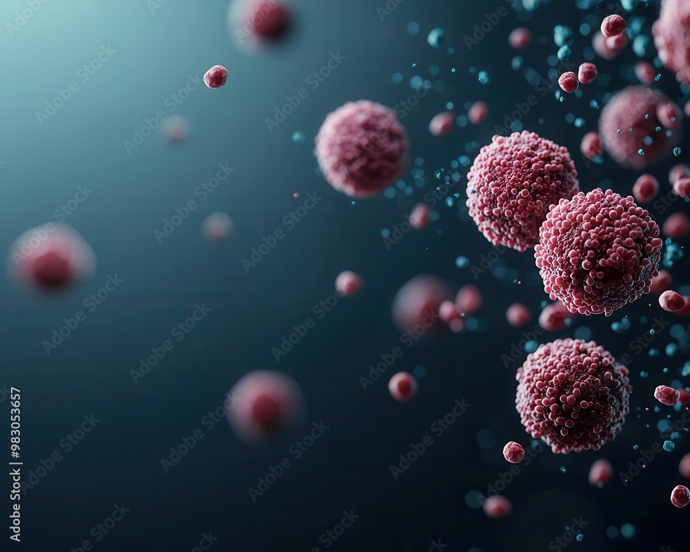Immune checkpoint inhibitors interacting with lymphoma cells, dynamic ...