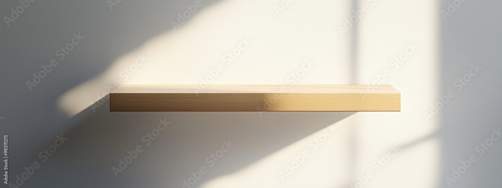 Shelf podium 3d background product wall display blue shelves studio ...