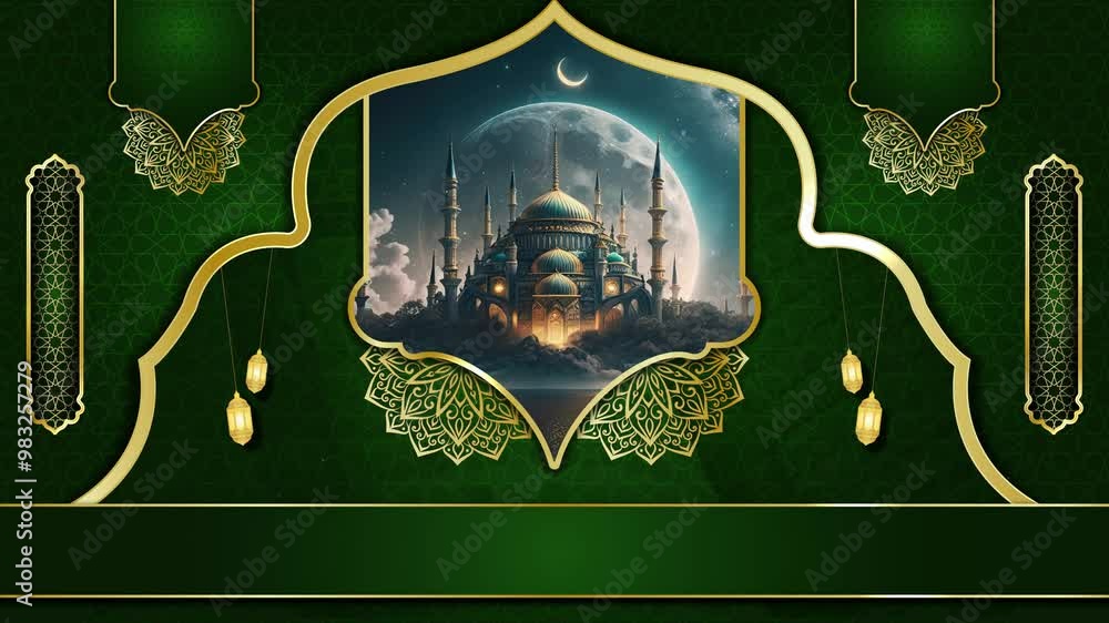 luxury arabic islamic Background , muslim design for Holy Quran ...