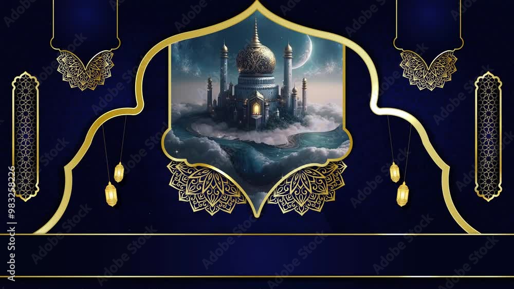 luxury arabic islamic Background , muslim design for Holy Quran ...