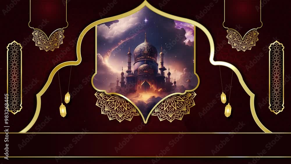 luxury arabic islamic Background , muslim design for Holy Quran ...