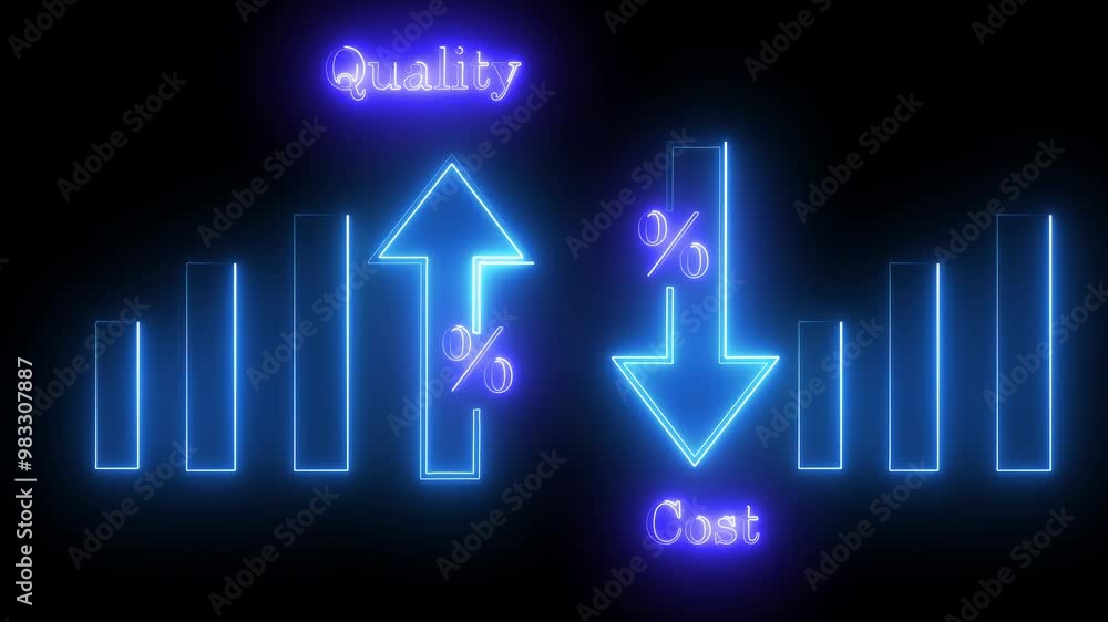 Quality control and company cost reduction. Cost and quality control ...