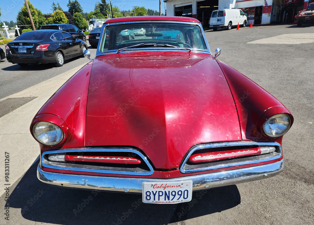 Seattle, WA, USA -July 3, 2024: Studebaker Champion Commander Starlight ...