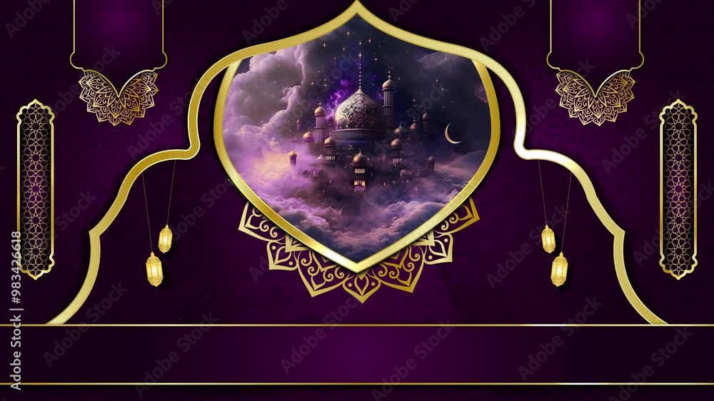 luxury arabic islamic Background , muslim design for Holy Quran ...