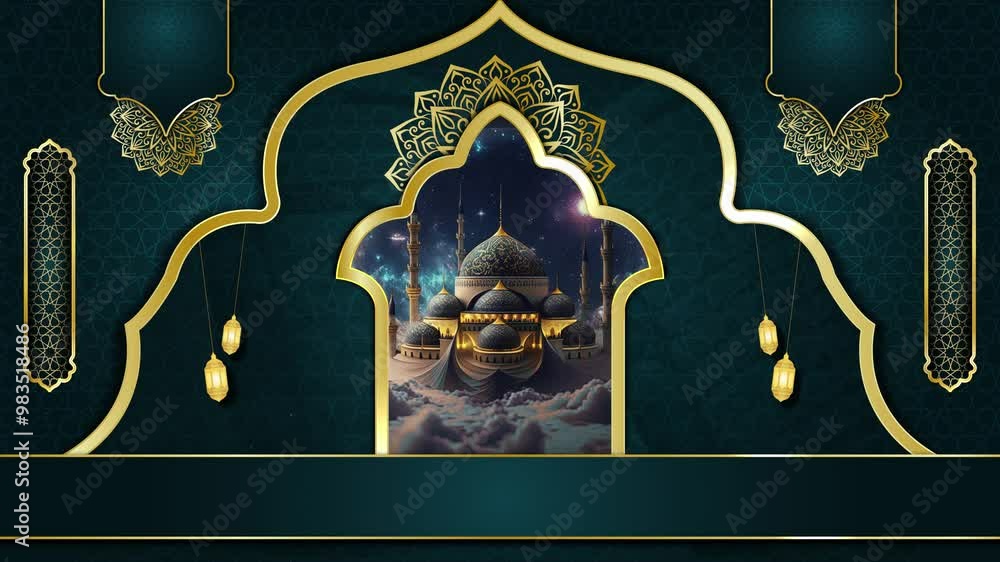 luxury arabic islamic Background , muslim design for Holy Quran ...