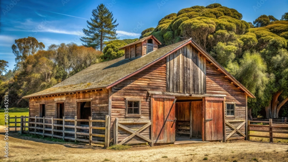Vintage horse barn at historic Wilder Ranch State Park perfect for ...