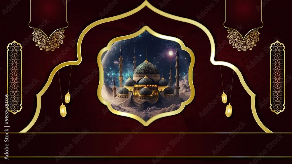 luxury arabic islamic Background , muslim design for Holy Quran ...