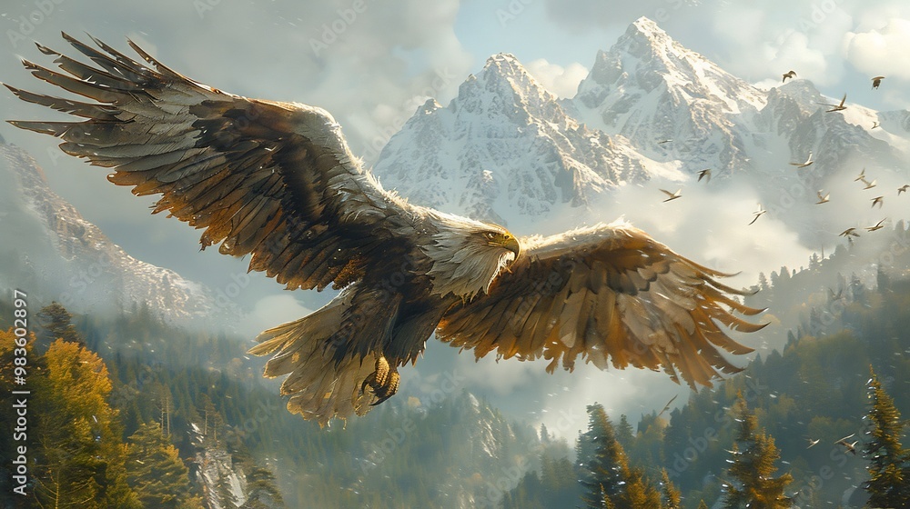 Myth of the Griffin a majestic creature with the body of a lion and the ...