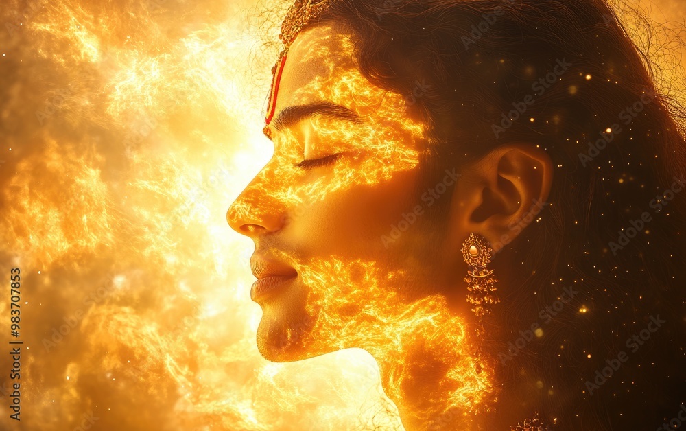 Supreme deity Vishnu: omnipotent divine figure in Vaishnavism ...