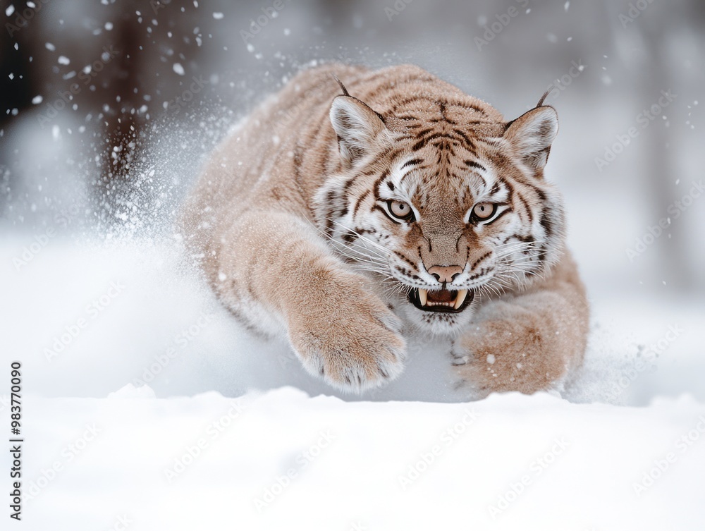 Ancient predator: saber-toothed tiger, formidable creature of ...