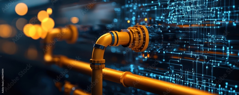 A smart hydrogen pipeline with real-time monitoring systems to detect ...