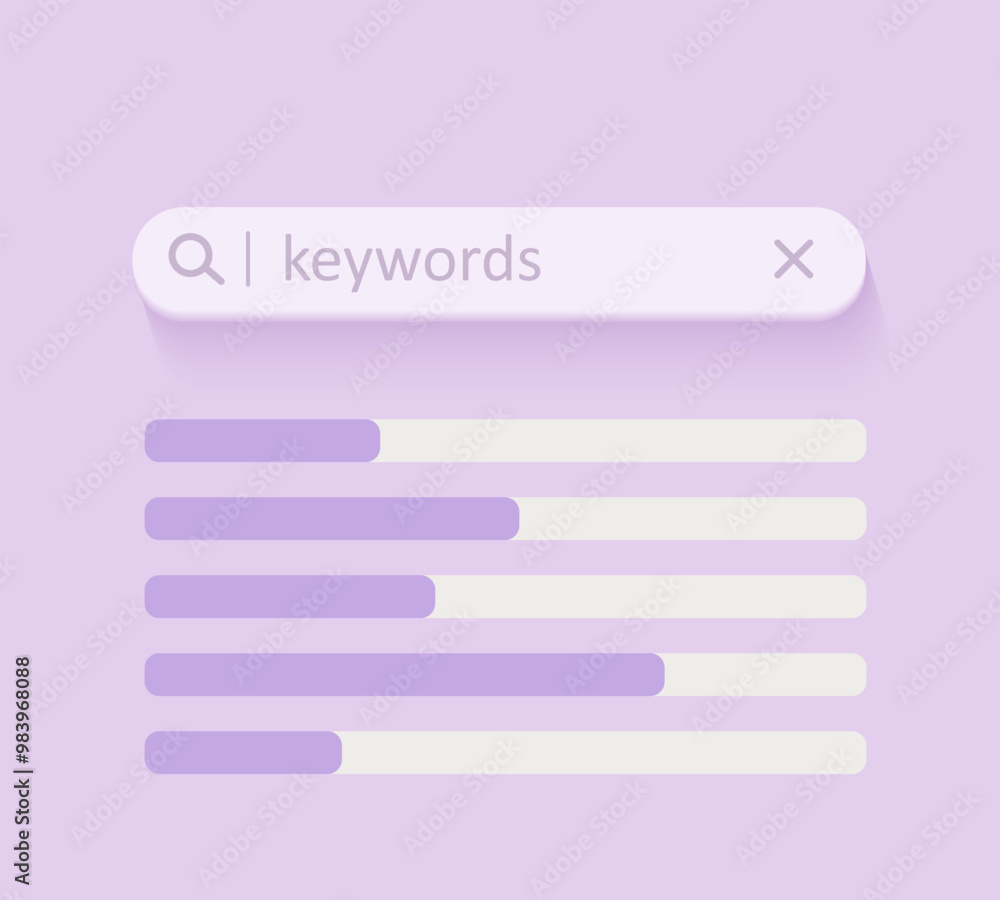Lsi keyword. Keyword Ranking with search bar. Key phrases generation ...