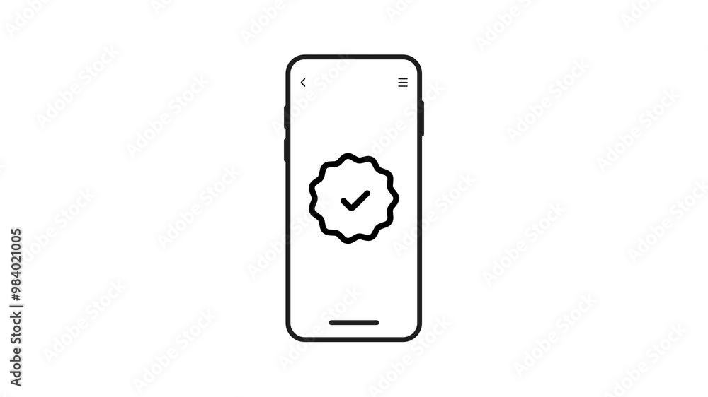 Animation of check mark icon. Animated Tick Icon for Confirmation green ...