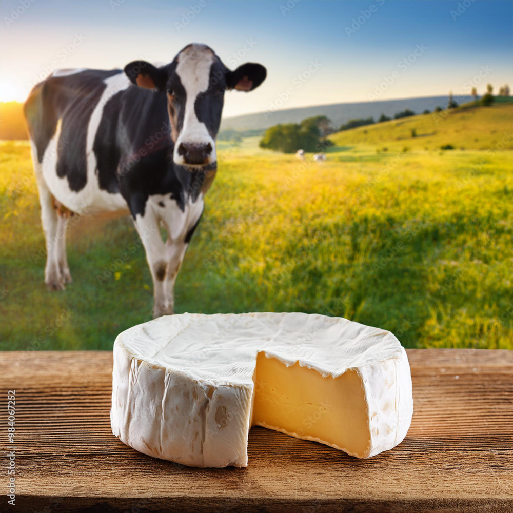 fromage compté, camembert , vache laitière, ferme, animal, bétail ...