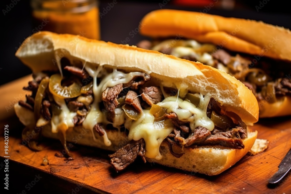 Irresistible Philly Cheesesteak Loaded with Tender Beef, Melted Cheese ...