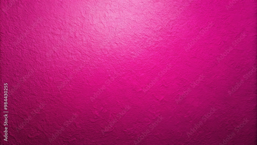 Vibrant hot pink background features a delicate texture, adding depth ...