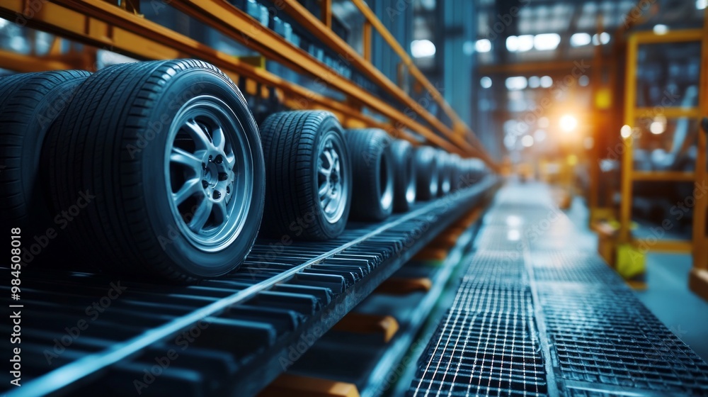 Forecasting tire production efficiency through AI analysis, visualizing ...