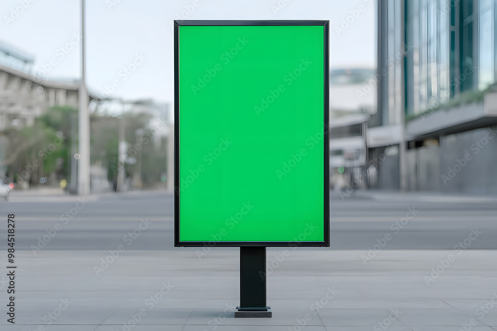 Unique and Attractive Vertical Blank Green Screen | Perfect for Custom ...