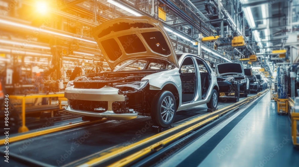 Lean Strategies in Automotive Production, showcasing efficient ...