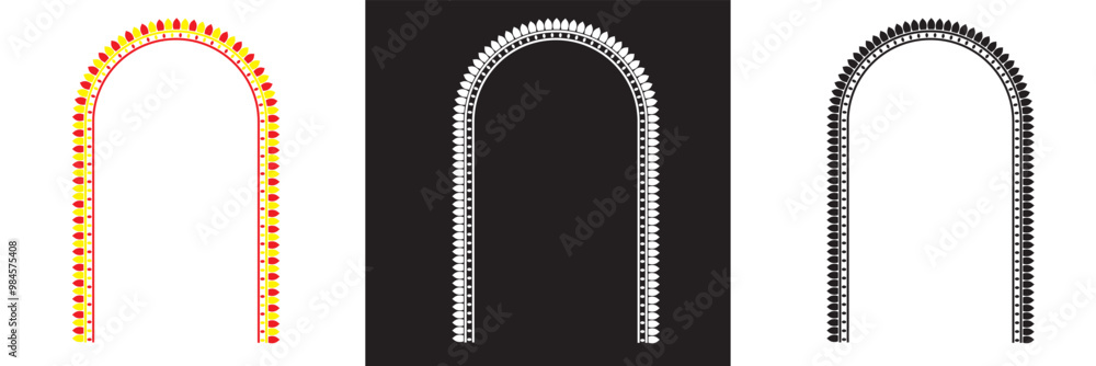 Durga Puja Border Decorations Durga Puja Frame Durga Puja Background ...