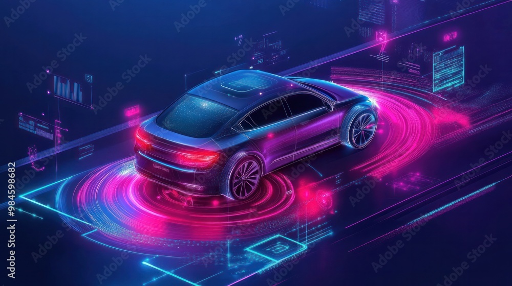 Wireless sensor network and communication system for cars. independent ...