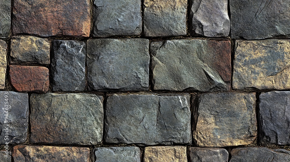 Paving stones displacement texture map for 3D material creation 8K high ...