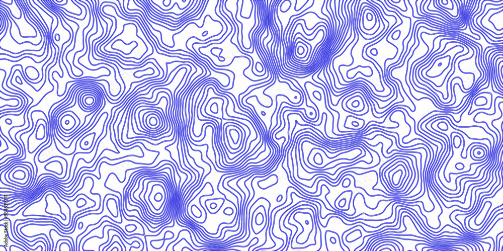 Topographic map in contour line light topographic topo contour map and ...