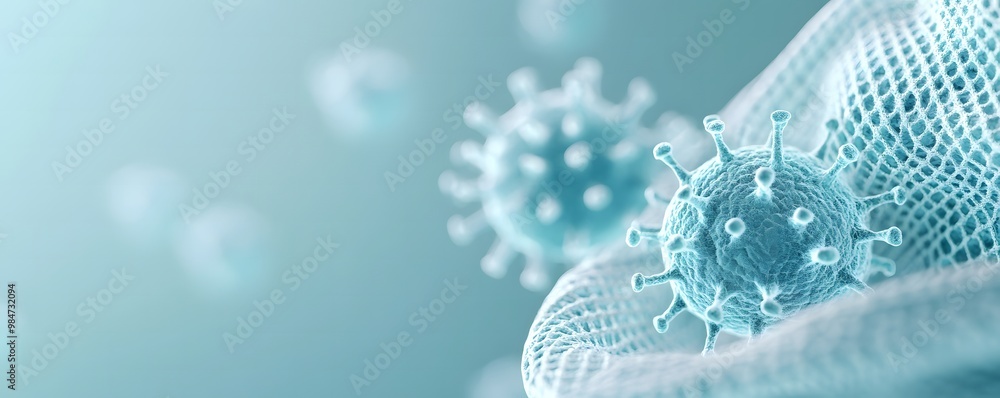 Hidden Bacteria Colonies in Laundry Hamper - Close-Up of Microbial ...