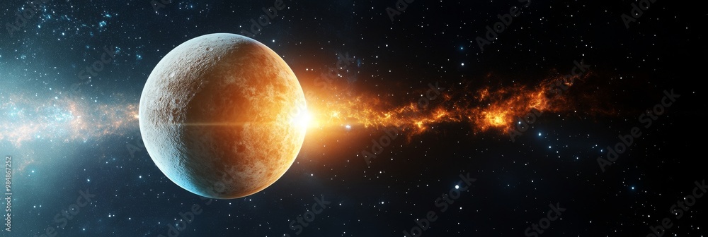 Mercury in Retrograde Amidst a Cosmic Explosion - a celestial event of ...