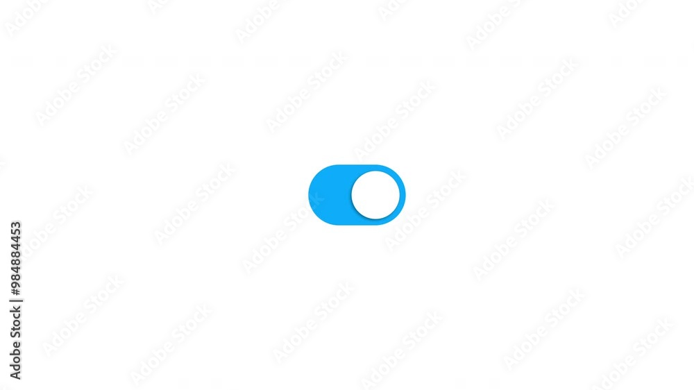 Button toggle switch slider user interface activate. Concept ...