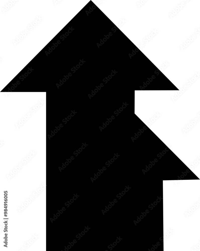 Increase icon in flat. isolated on transparent background Contains such ...