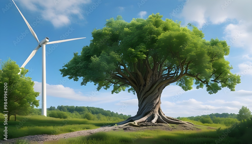 Sustainable Design: Merging Nature with Renewable Energy Through Pencil ...