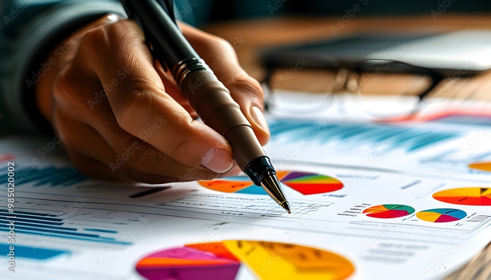 Mastering Data Presentation Annotations On Color Coded Graphs And Pie Charts For Effective