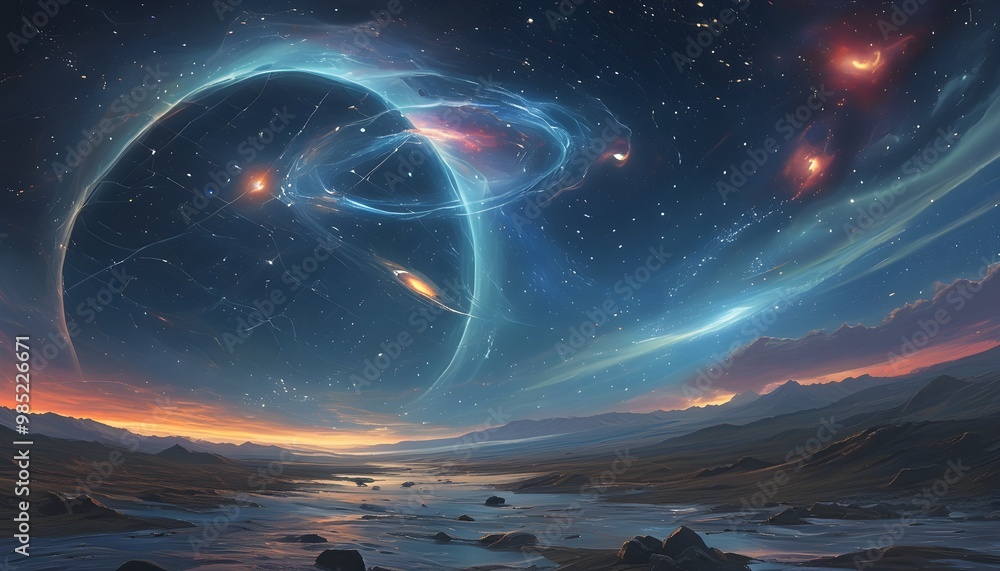 boundless cosmic horizons of diverse universes shaped by unique laws of ...