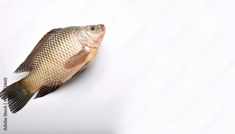 Tilapia are freshwater cichlid fish inhabiting shallow streams, ponds ...
