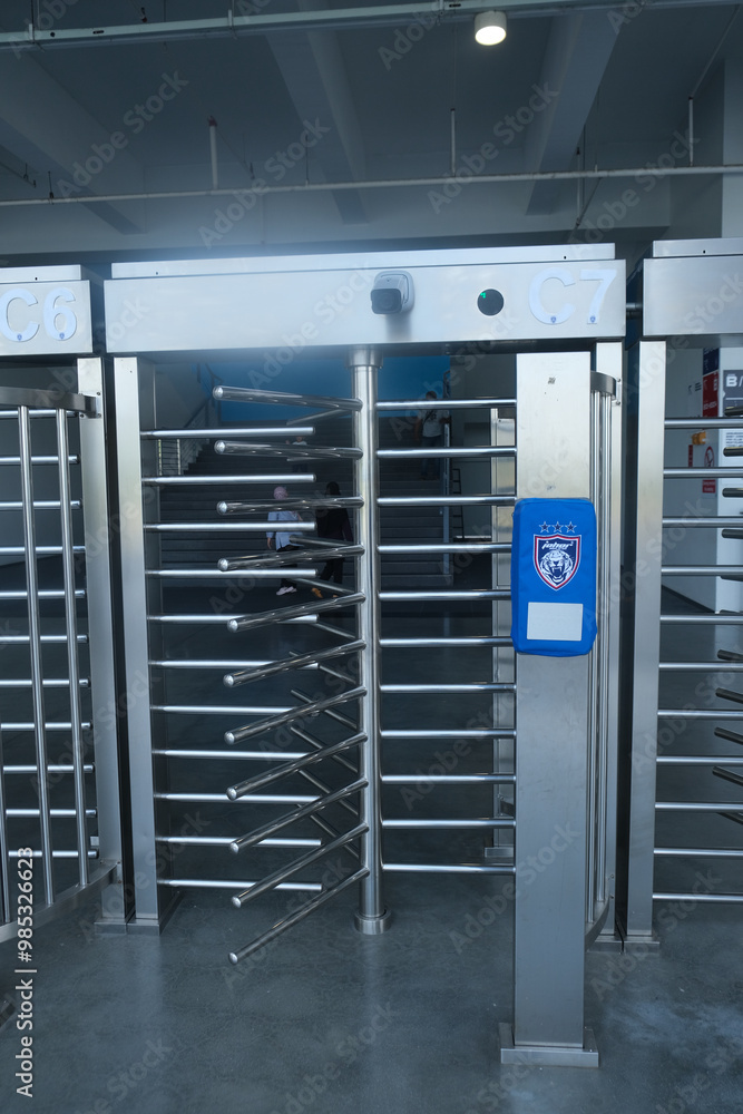 "Johor, Malaysia- September 14th, 2024: A picture with noise effect of ...