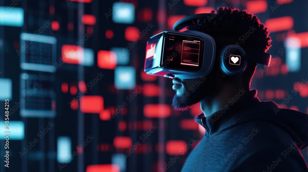 Design a dynamic virtual reality landscape teeming with pop-up ads ...