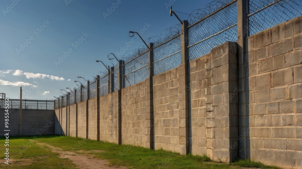 Concrete Walls and Razor Wire: A Stark Representation of Confinement ...