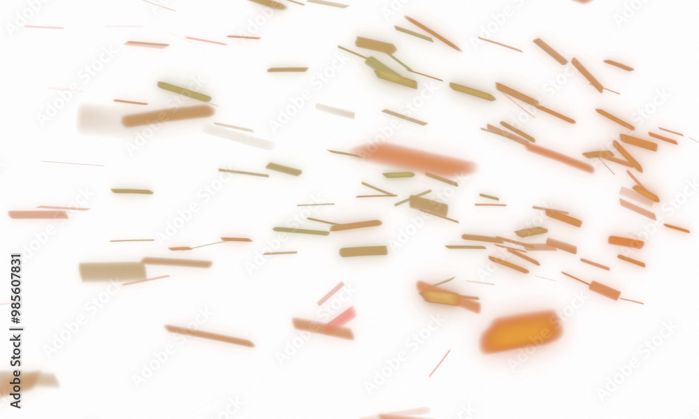 3d render of fire embers or particles for video overlay effect ...