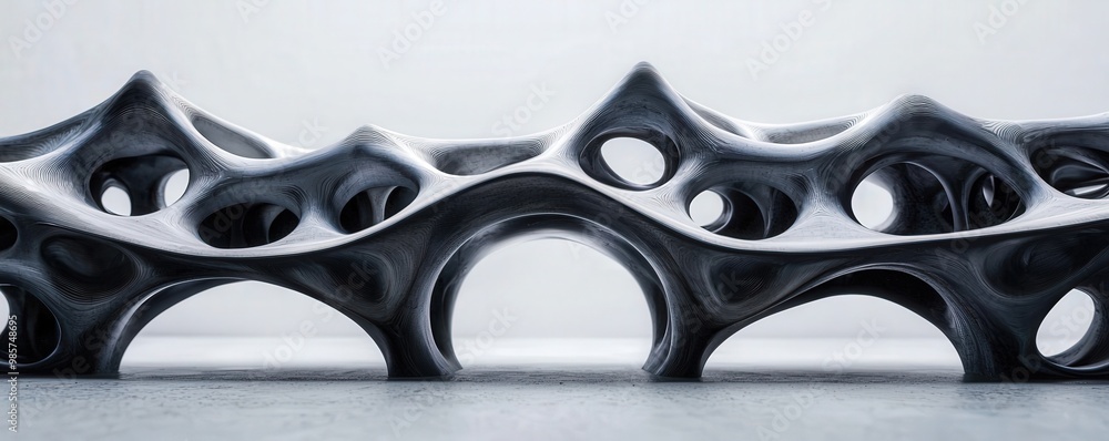 Composites matrix designed for strength, highlighting the core ...