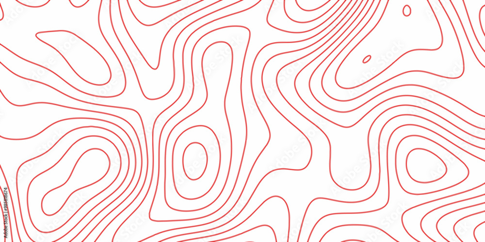 Topographic map in contour line light topographic topo contour map and ...