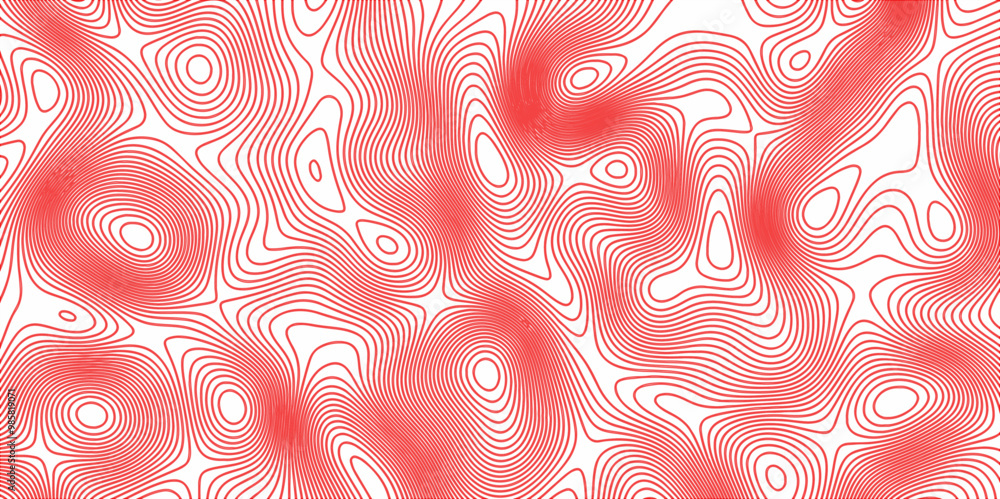 Topographic Map In Contour Line Light Topographic Topo Contour Map And Ocean Topographic Line