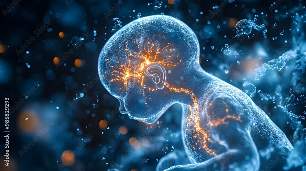 Dynamic of Fetal Nervous System Development with Neuron Formation and ...